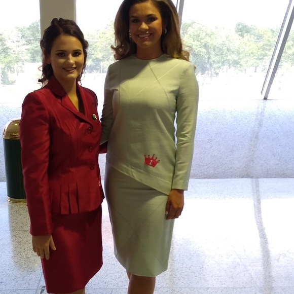 Dresses | Mint Green Pageant Interview Suit Size 4 | Poshmark